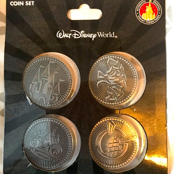 Disney | Other | Walt Disney World Coin Set Each Park Included New In ...